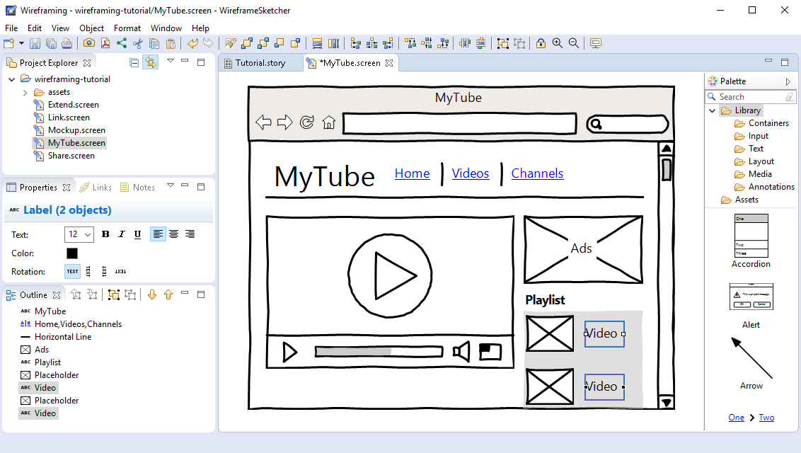 Wireframing Tool for Professionals - WireframeSketcher