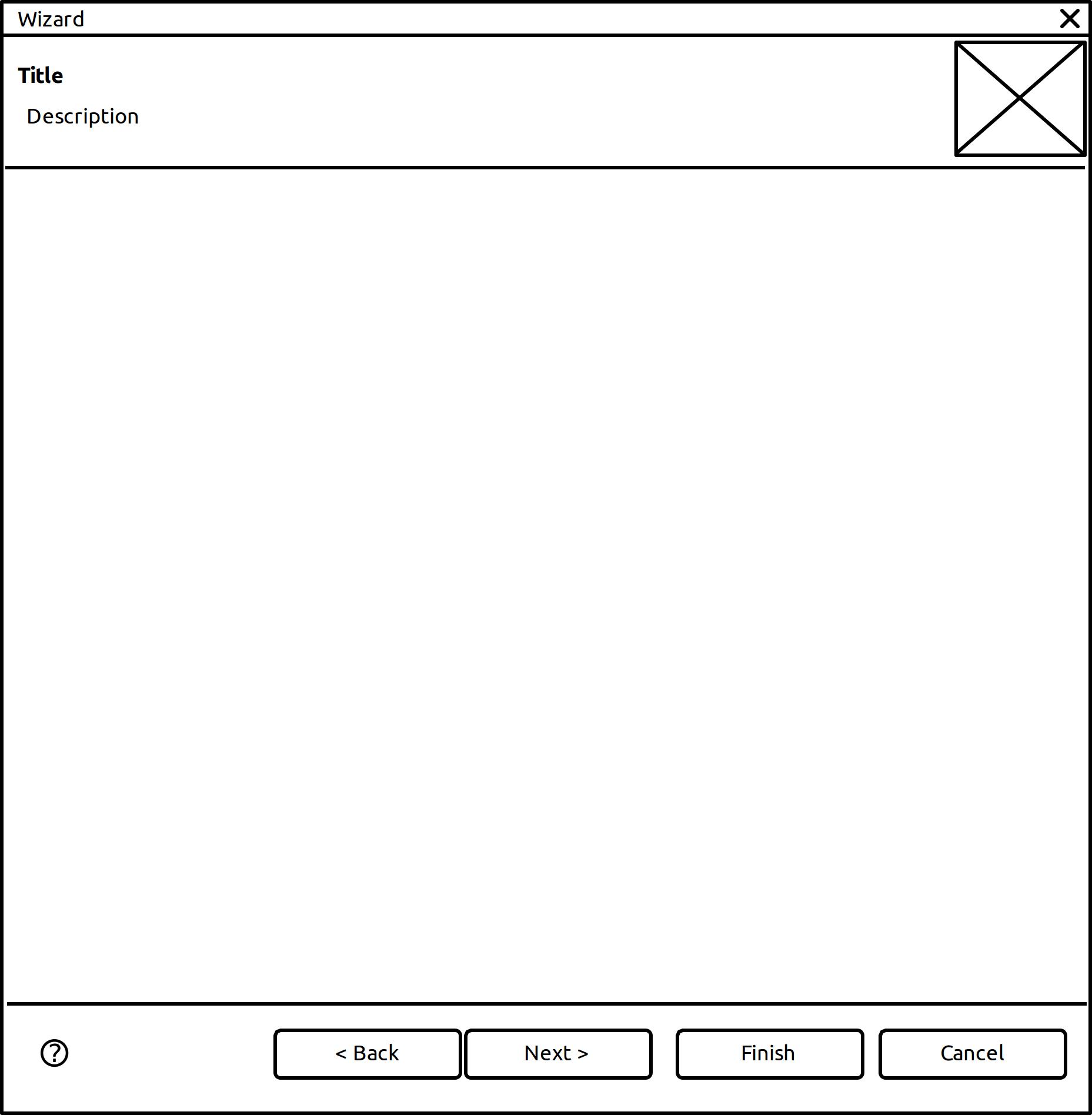 Wizard Template - WireframeSketcher